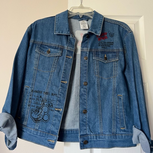 Disney | Jackets & Coats | Girls Disney Denim Jacket | Poshmark